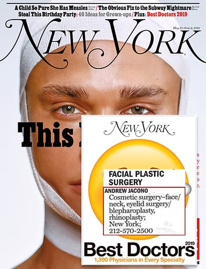 New York Magazine Best Plastic Surgeons | Dr. Andrew Jacono